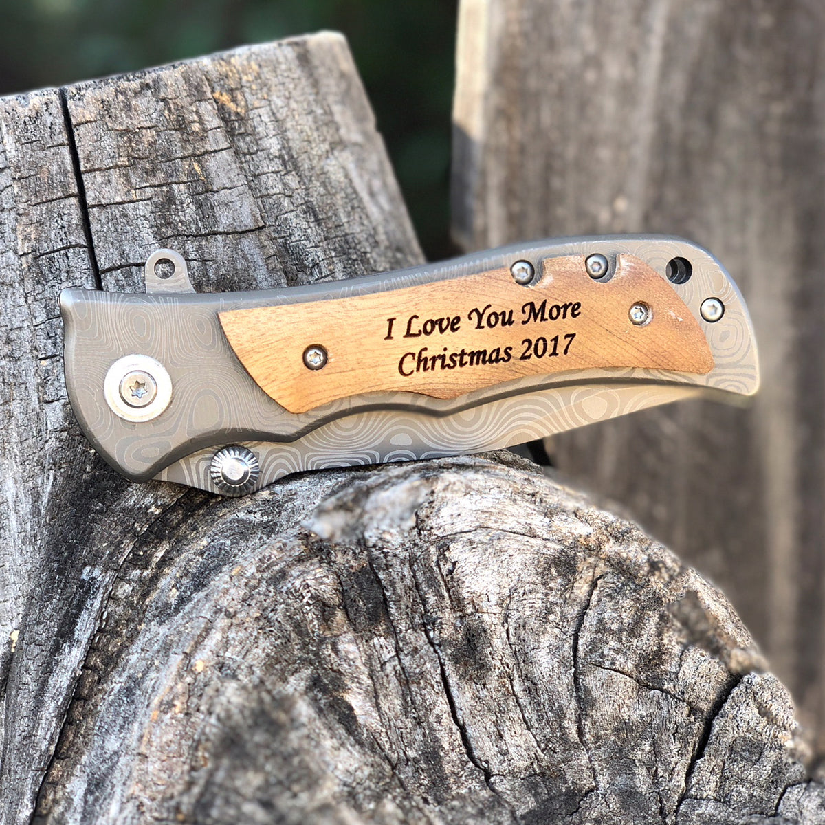 Monogram Knife - Custom Engraved Hunting Knife – Everything Decorated
